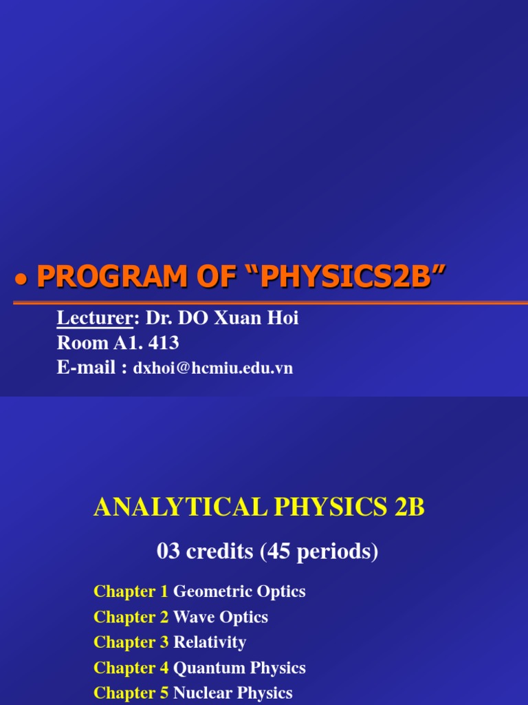 Phys2b Chap2 Waveoptics | PDF | Diffraction | Polarization (Waves)