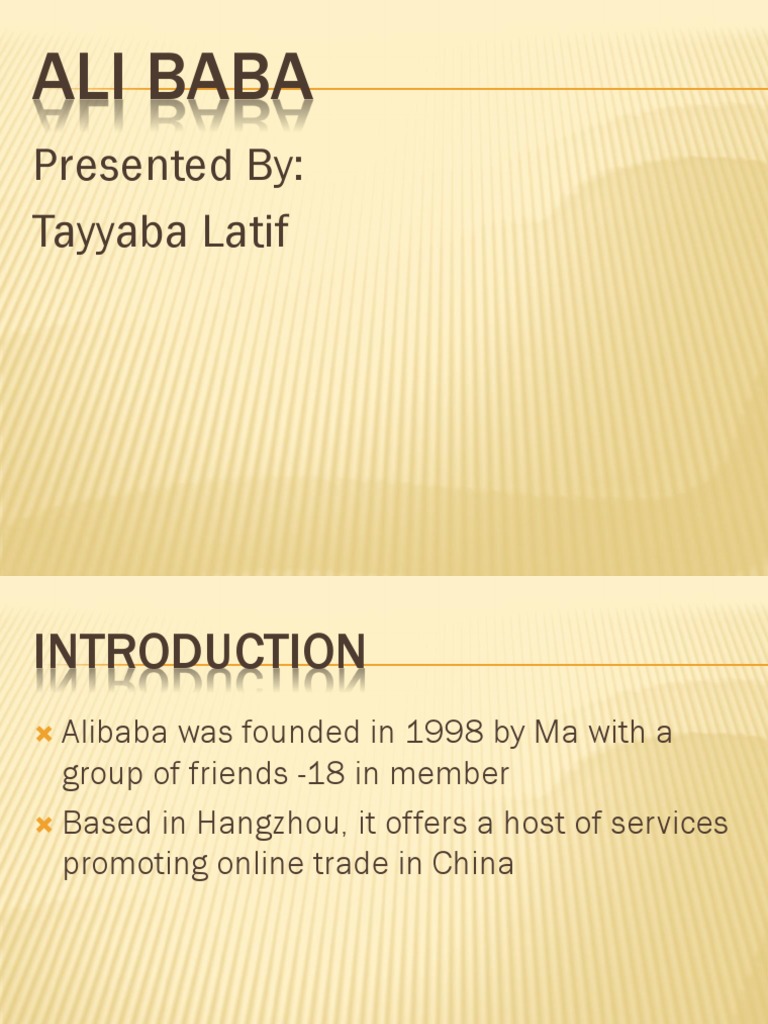 ALI BABA Group | PDF | Alibaba Group | Economies