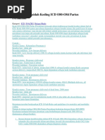 Icd 10 Partus Persalinan Obgyn | PDF