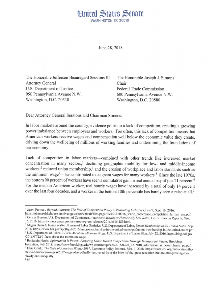 Pay Transparency Letter 062818 | PDF