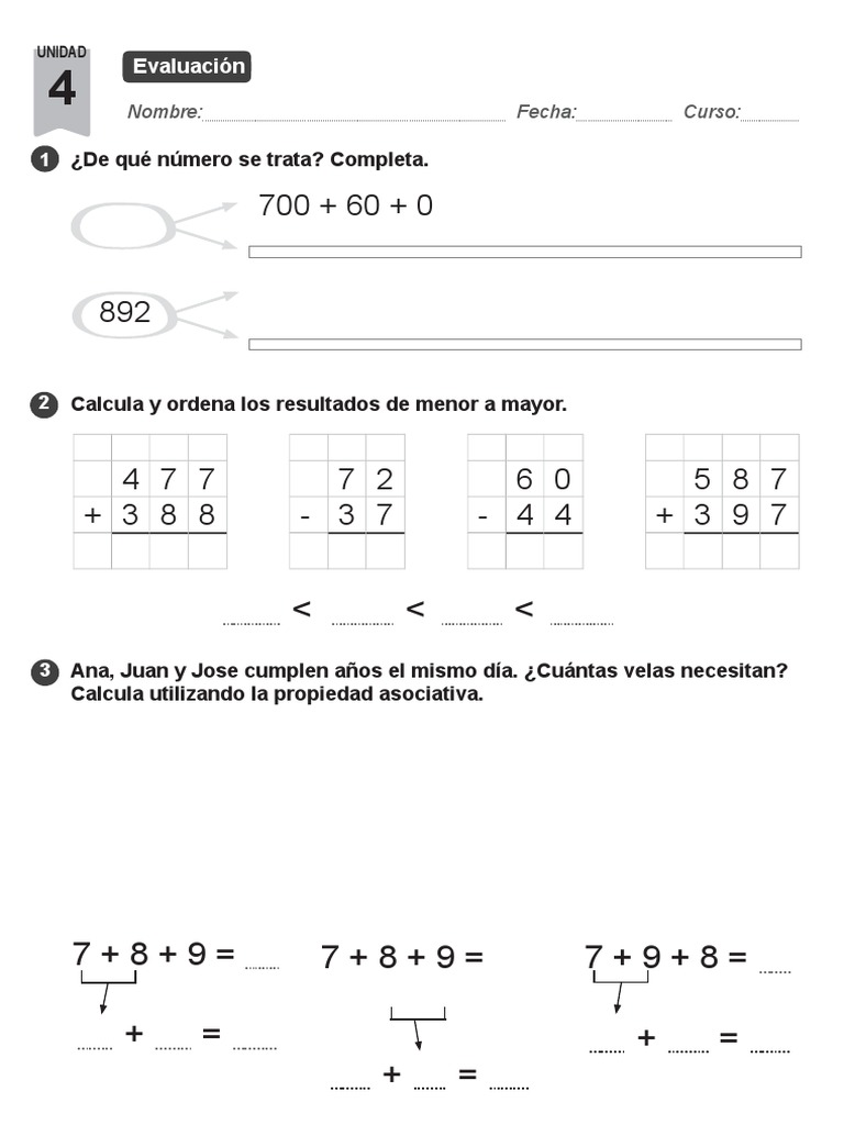 Mates 2º Primaria | PDF