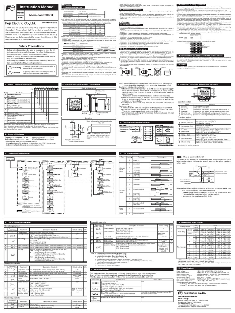 PXE Manual 1 | PDF | Relay | Switch
