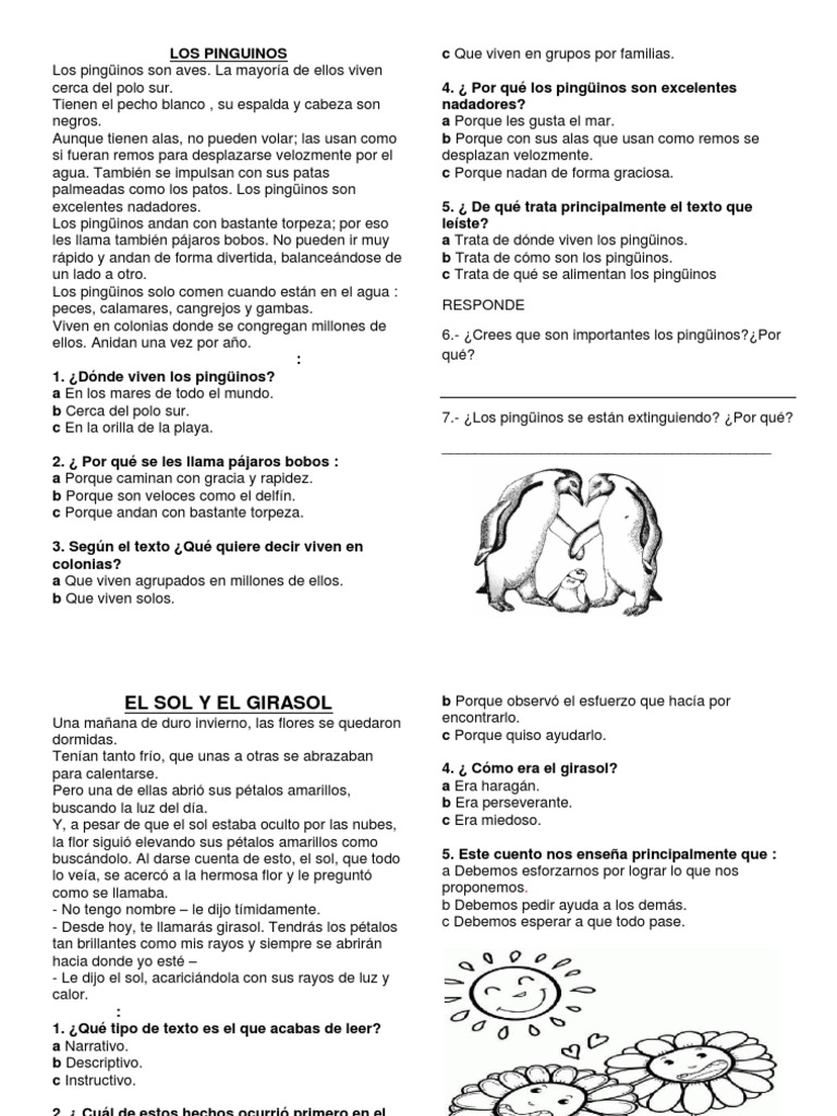 Los Pinguinos | PDF | Pingüino | Aves