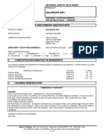 Msds-Nalco 8338 | PDF | Hazardous Waste | Toxicity