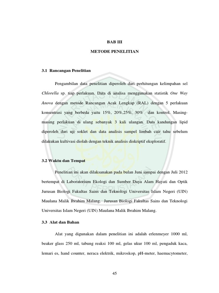 Perhitungan Jumlah Alga 2 | PDF