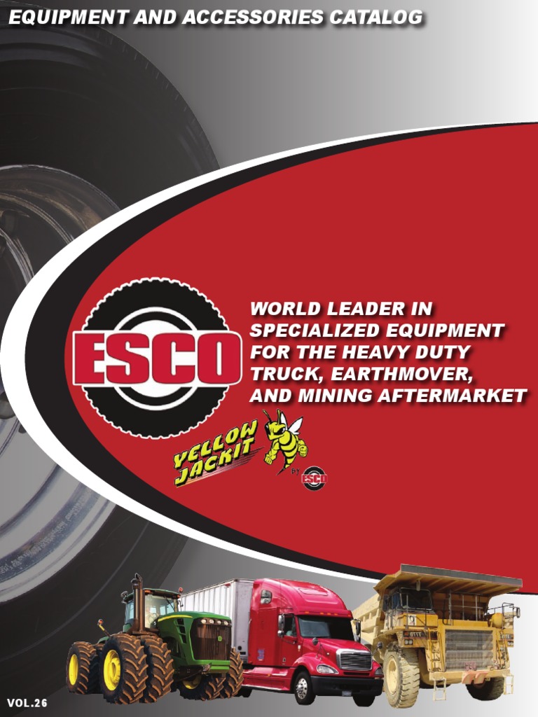 ESCO Catalogue PDF | PDF | Tire | Forklift