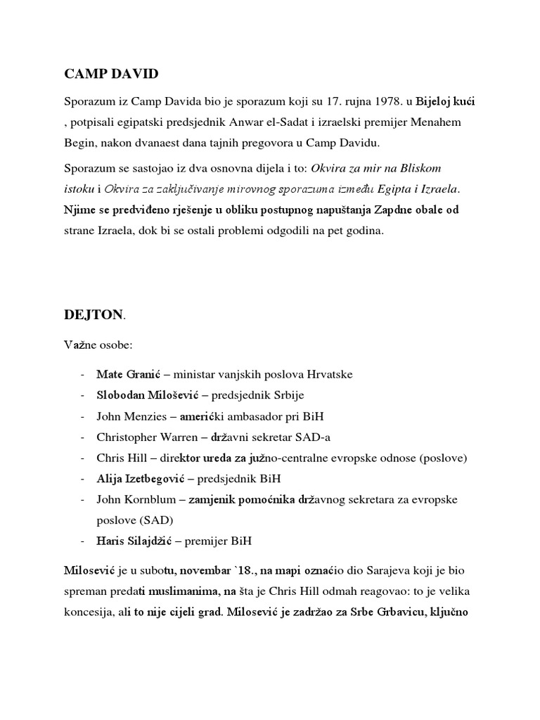 Skripta Vanjska Politika SAD-A | PDF