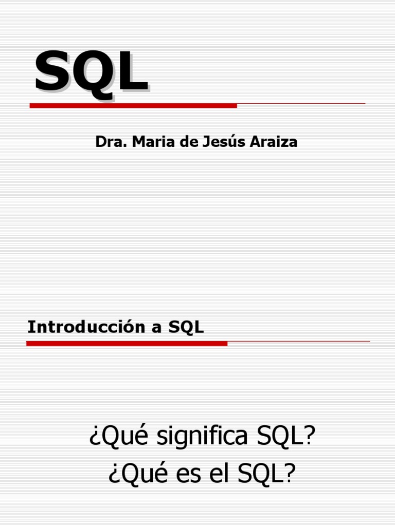 Sql Guia Basica Pdf Sql Servidor Sql De Microsoft