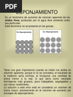 Factor de Esponjamiento de Suelos | PDF