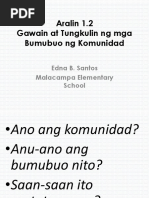 AP2 - Q3 - Week 5-6 Tungkulin Ko Sa Aking Komunidad | PDF