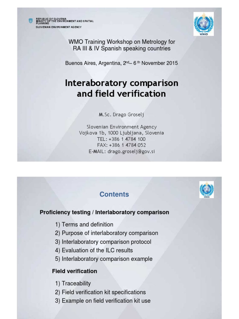 ILC Presentation | PDF | Metrology | Calibration