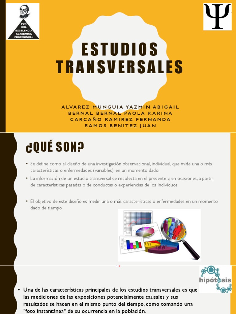 Estudios Transversales | Conceptos psicologicos | Science