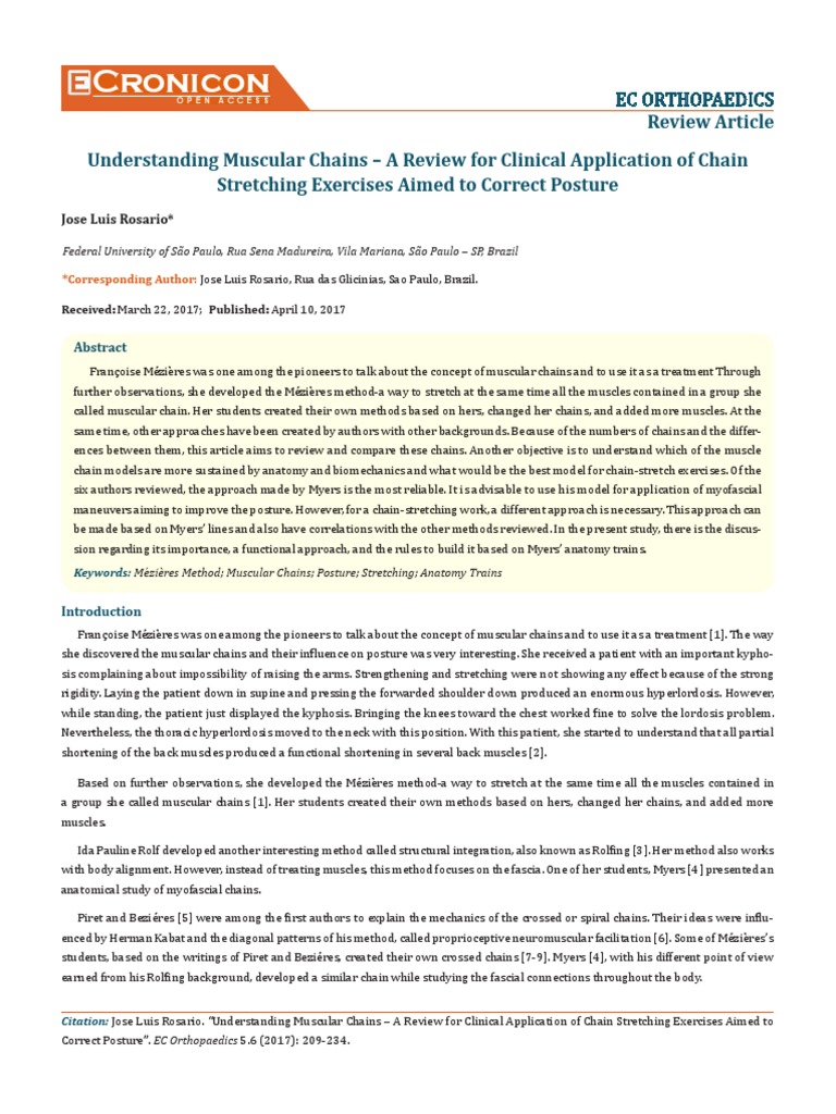 Mezieres | PDF | Muscle | Anatomical Terms Of Motion