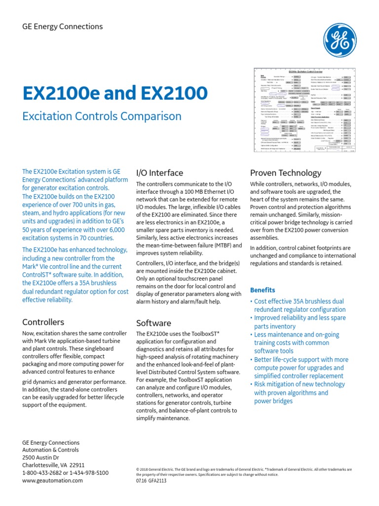 Ex2100e and Ex2100 Ds Gfa2113 | PDF | Reliability Engineering | General ...