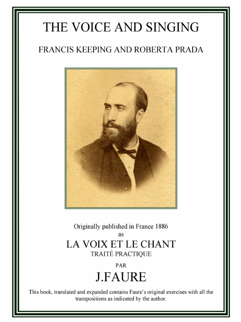 The Voice And Singing Sample Pages Pdf Singing Human Voice