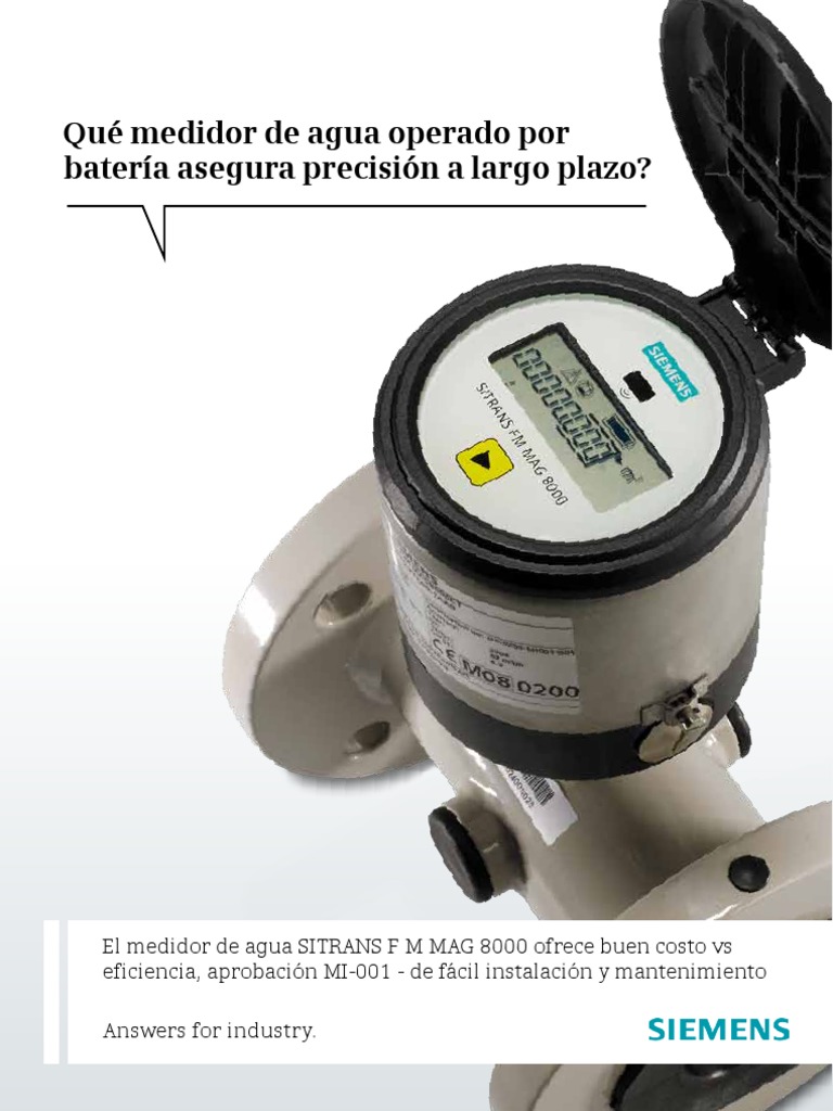 Folleto Mag8000 | PDF | Inalámbrico | Agua