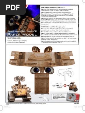 Origami Wall E Pdf