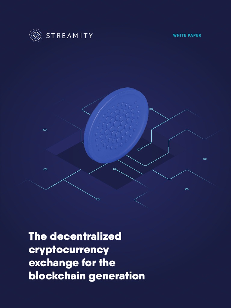 Whitepaper Streamity en | PDF | Cryptocurrency | Identity Document
