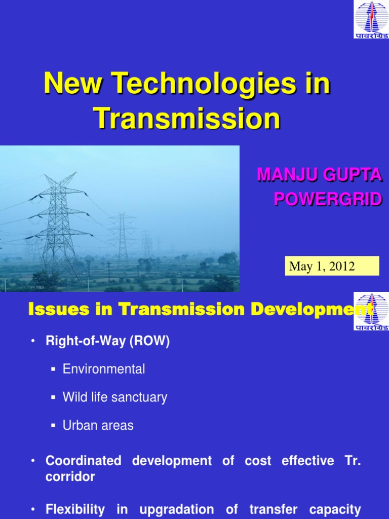 Emerging Technologies in Power Transmission | PDF | Electric Power ...