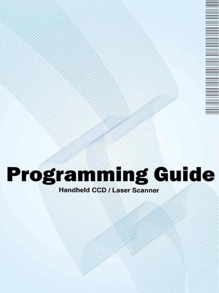 Programming Guide Handheld Scanners A5 090908 | PDF | Business