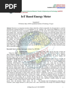 Project Report of Smart Energymeter Using Iot | PDF | Computer Monitor ...