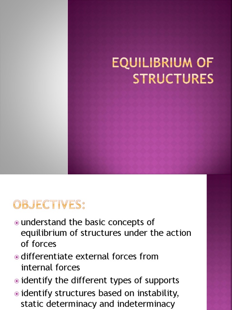 02 Equilibrium of Structures | PDF | Force | Mechanics