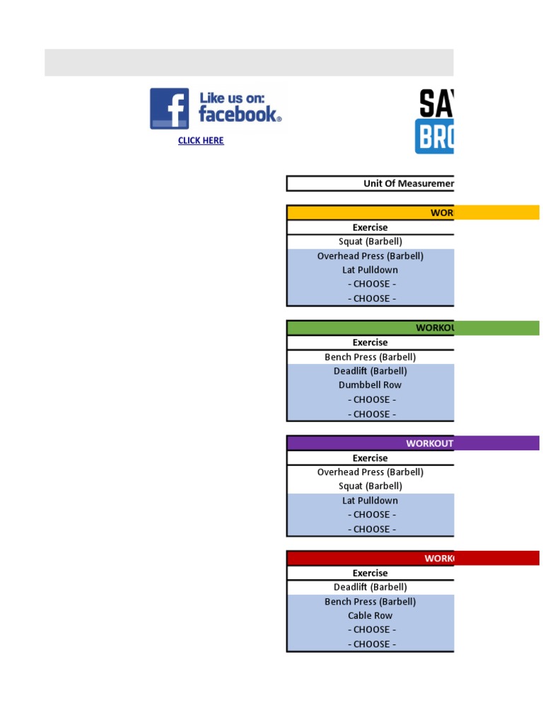 GZCLP For Hypertrophy v1 21 | PDF | Anatomical Terms Of Motion ...