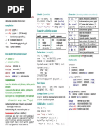 C Language CheatSheet - CodeWithHarry | PDF | Control Flow | Computer Science