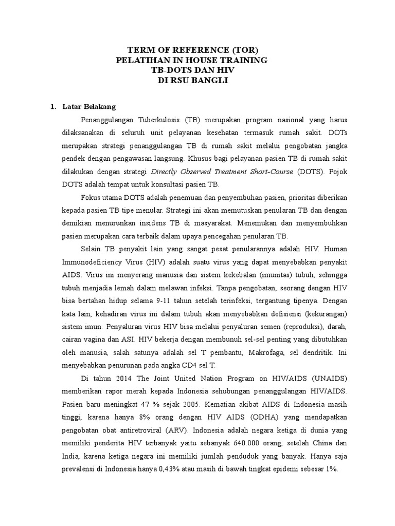 Tor TB Dan HIV | PDF