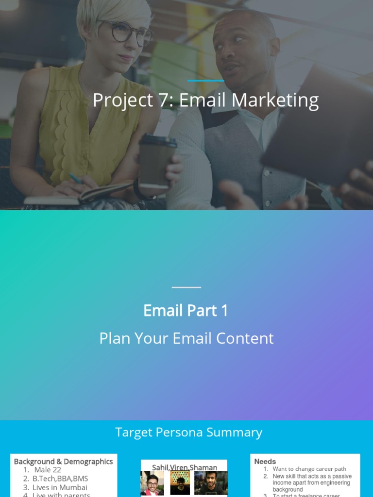Email Marketing Project (Udacity Digital Marketing Nanodegree) DMND ...