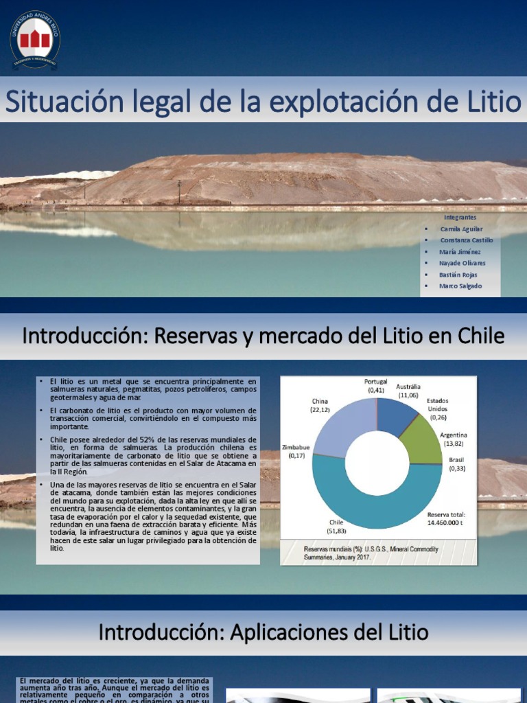El Litio en Chile | PDF | Litio | Minería
