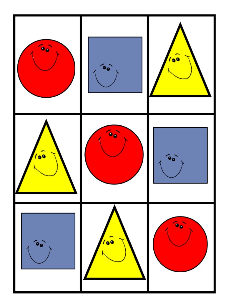 Loteria de Figuras Geometricas
