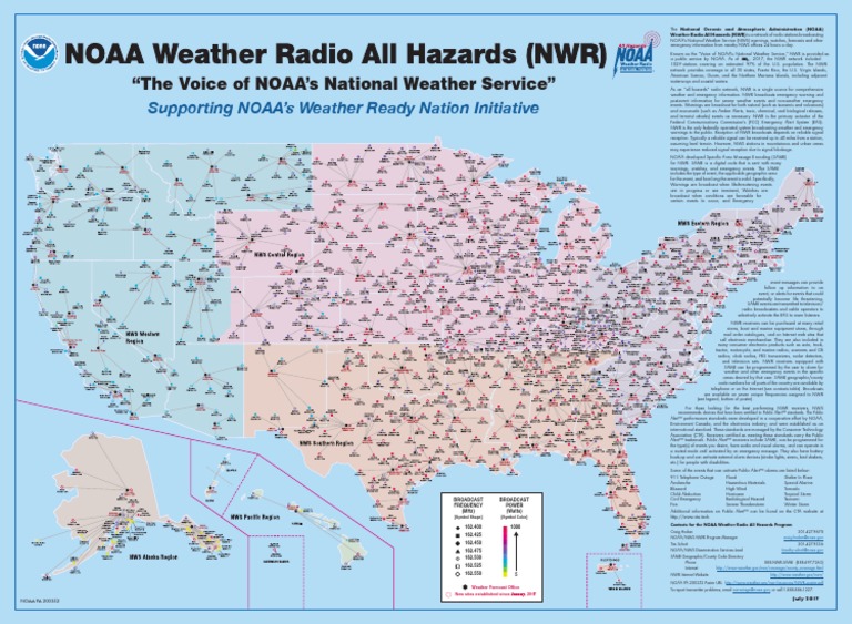 NWR Poster | PDF | National Weather Service | Broadcasting