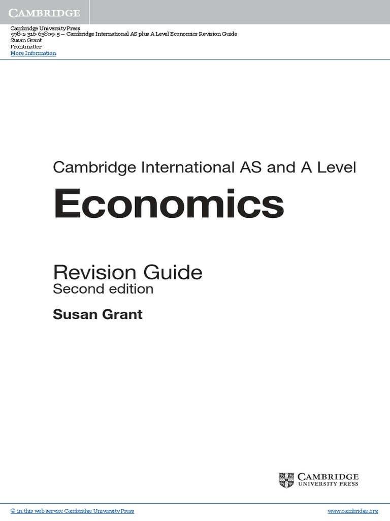 Economics: Revision Guide | PDF | License | Copyright
