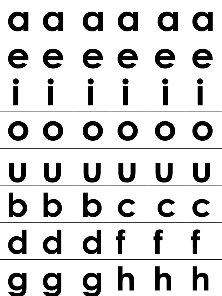 Alfabeto Móvil | PDF