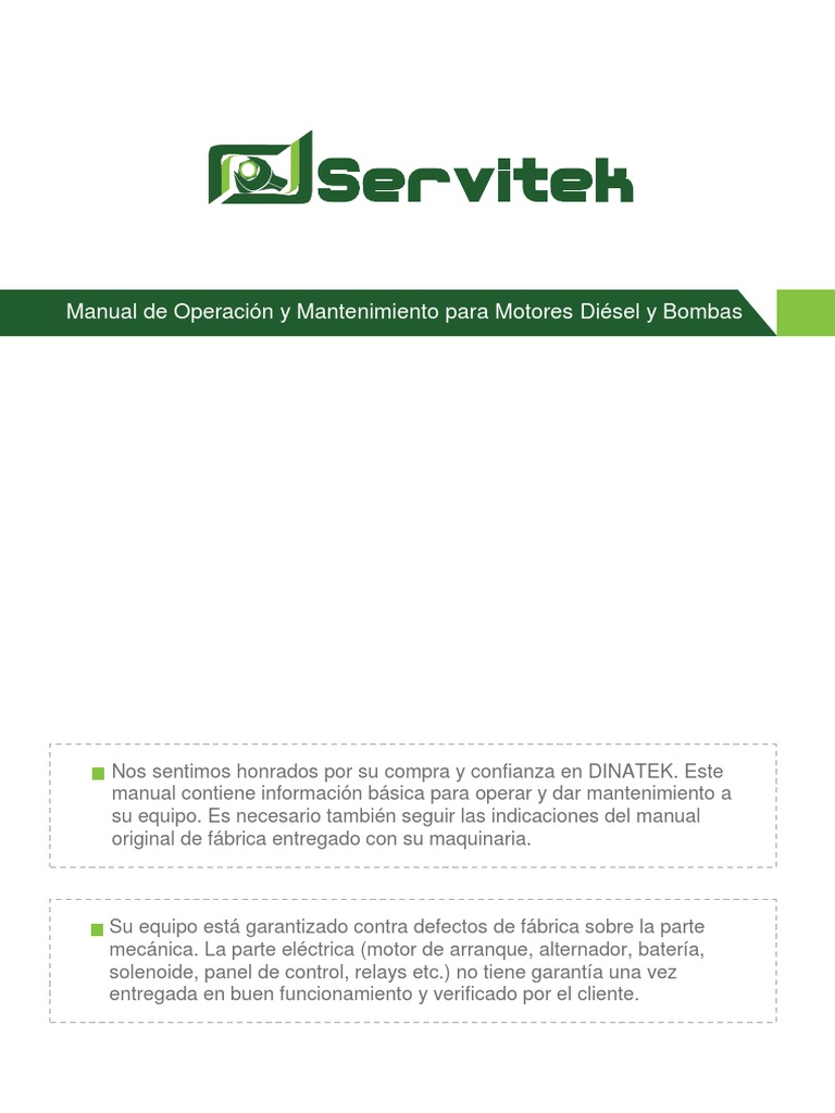2 MG1 Manual Básico de Operaciones DINATEK | PDF | Batería ...