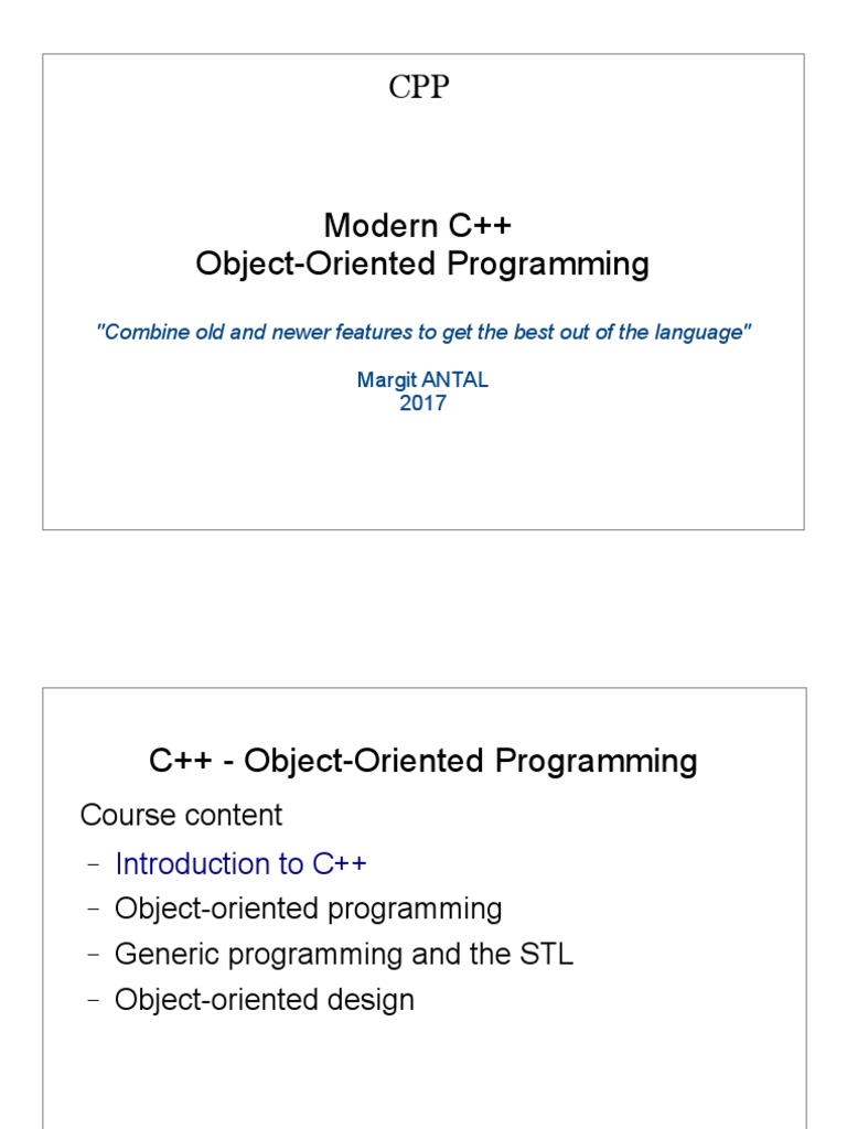 Cpp V11 Download Free Pdf C Constructor Object Oriented Programming 8785