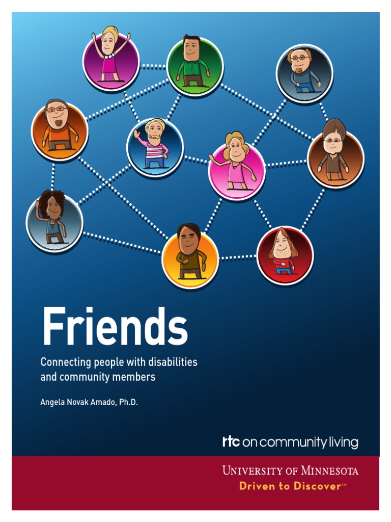 Friends Connecting People With Disabilities and Community Members | PDF ...