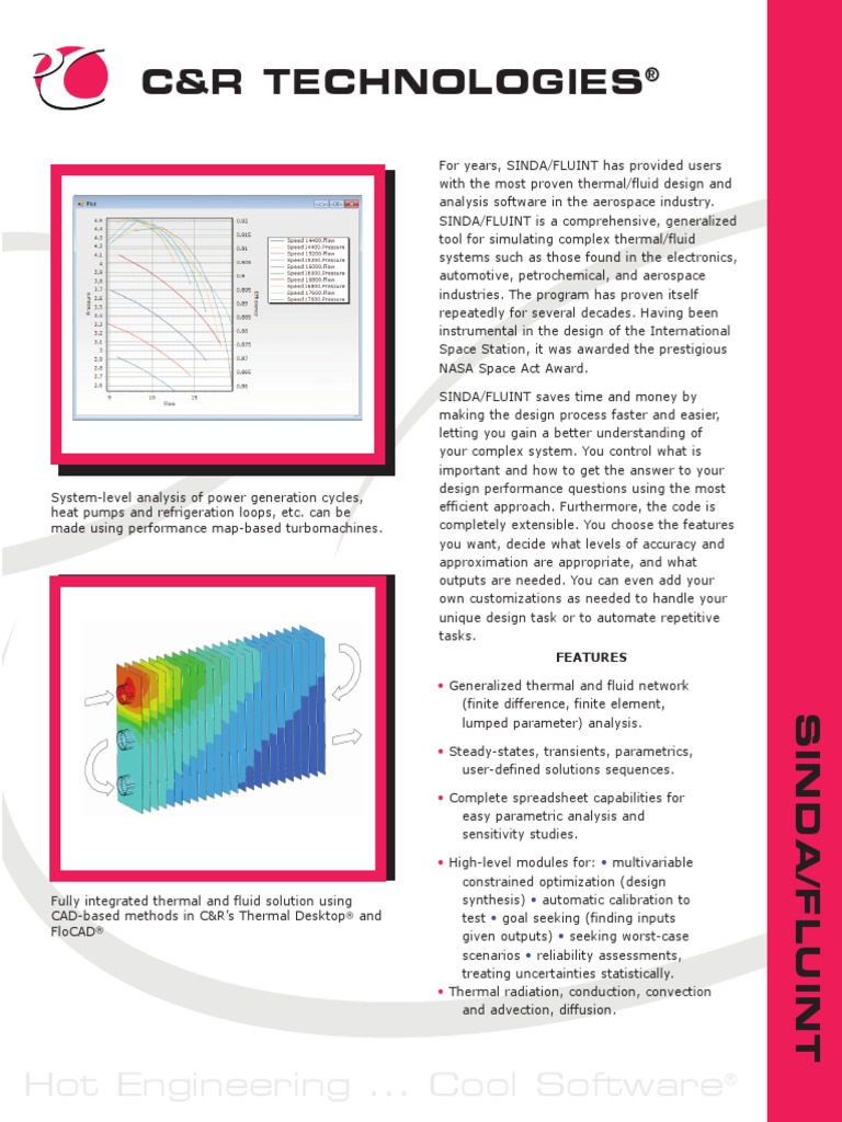 C&R Technologies: Hot Engineering ... Cool Software | PDF | Convection | Mechanical Engineering