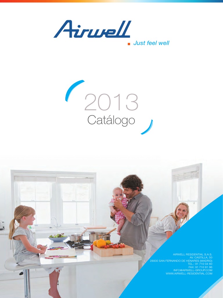 Airwell 2013 Domestico | PDF | Caldera | Aire acondicionado
