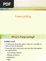 FORECASTING Problem Set | PDF | Forecasting | Inventory