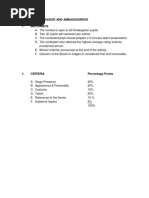 Cooking Contest Judging Criteria | PDF