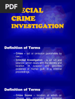 SOCO Procedure | PDF | Crime Scene | Forensic Science