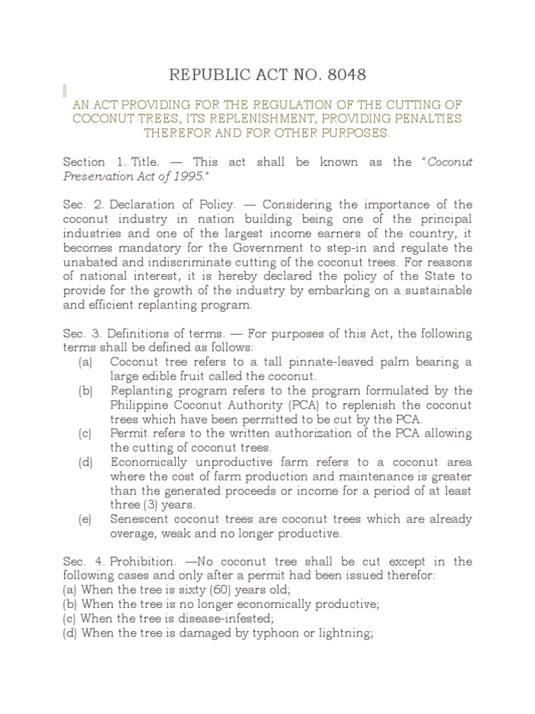 Republic Act No 8048 | PDF | U.S. Securities And Exchange Commission ...