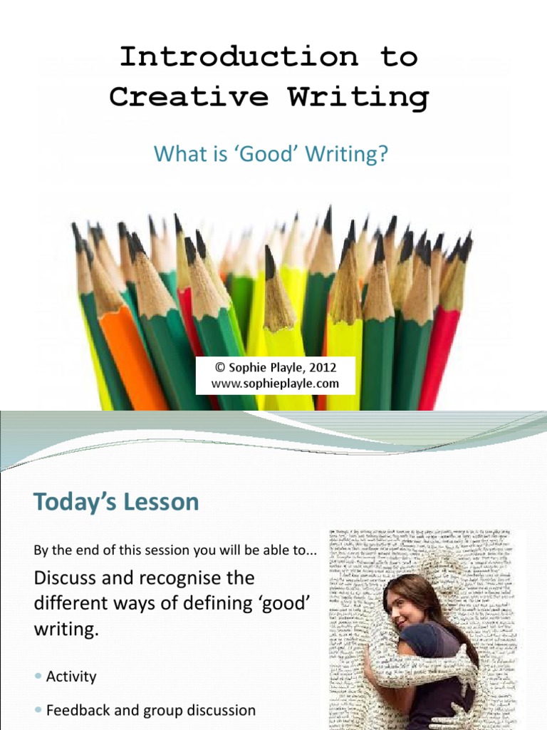 Introduction To Creative Writing | PDF