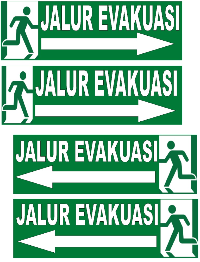 Gambar Jalur Evakuasi | PDF