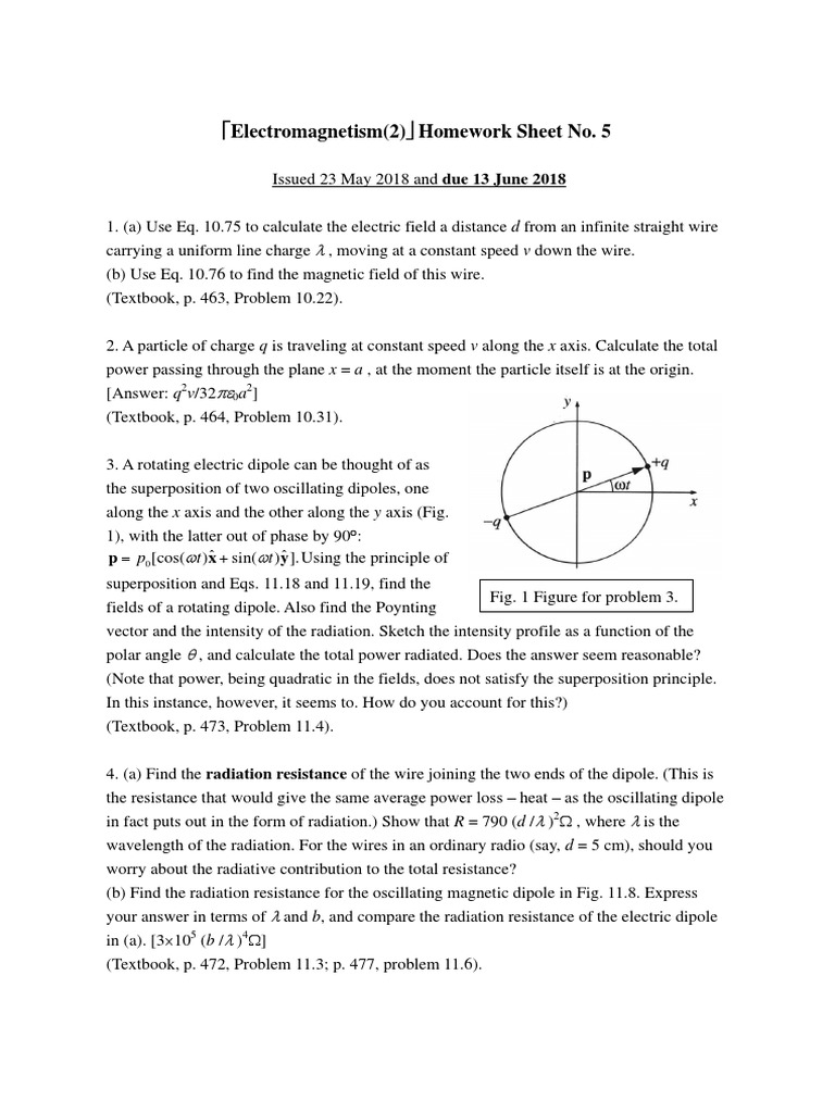 Electromagnetic Fields and Radiation of Rotating and Oscillating ...