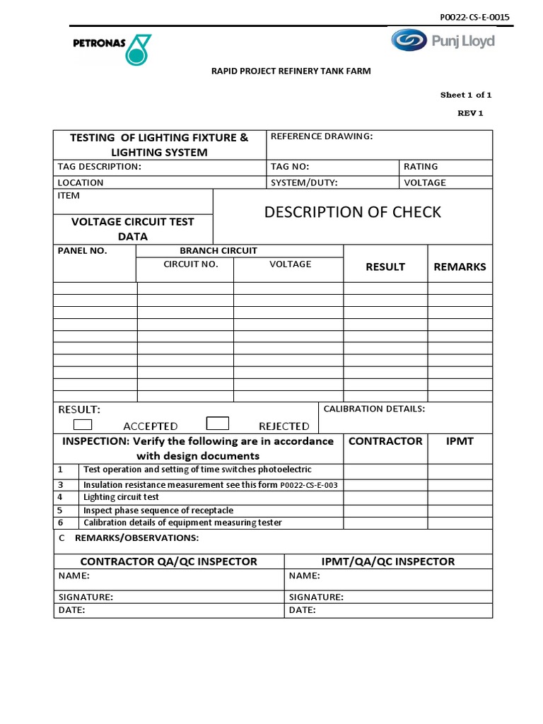 p0022 Cs e 0015 Testing Data | PDF