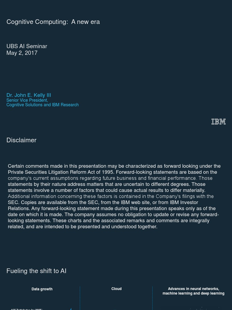 Cognite Computing | PDF | Watson (Computer) | Artificial Intelligence