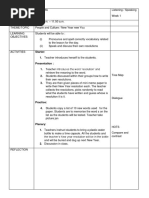Latest Form 3 Lesson Plan (Cefr/kssm English Daily Lesson Plan) RPH ...